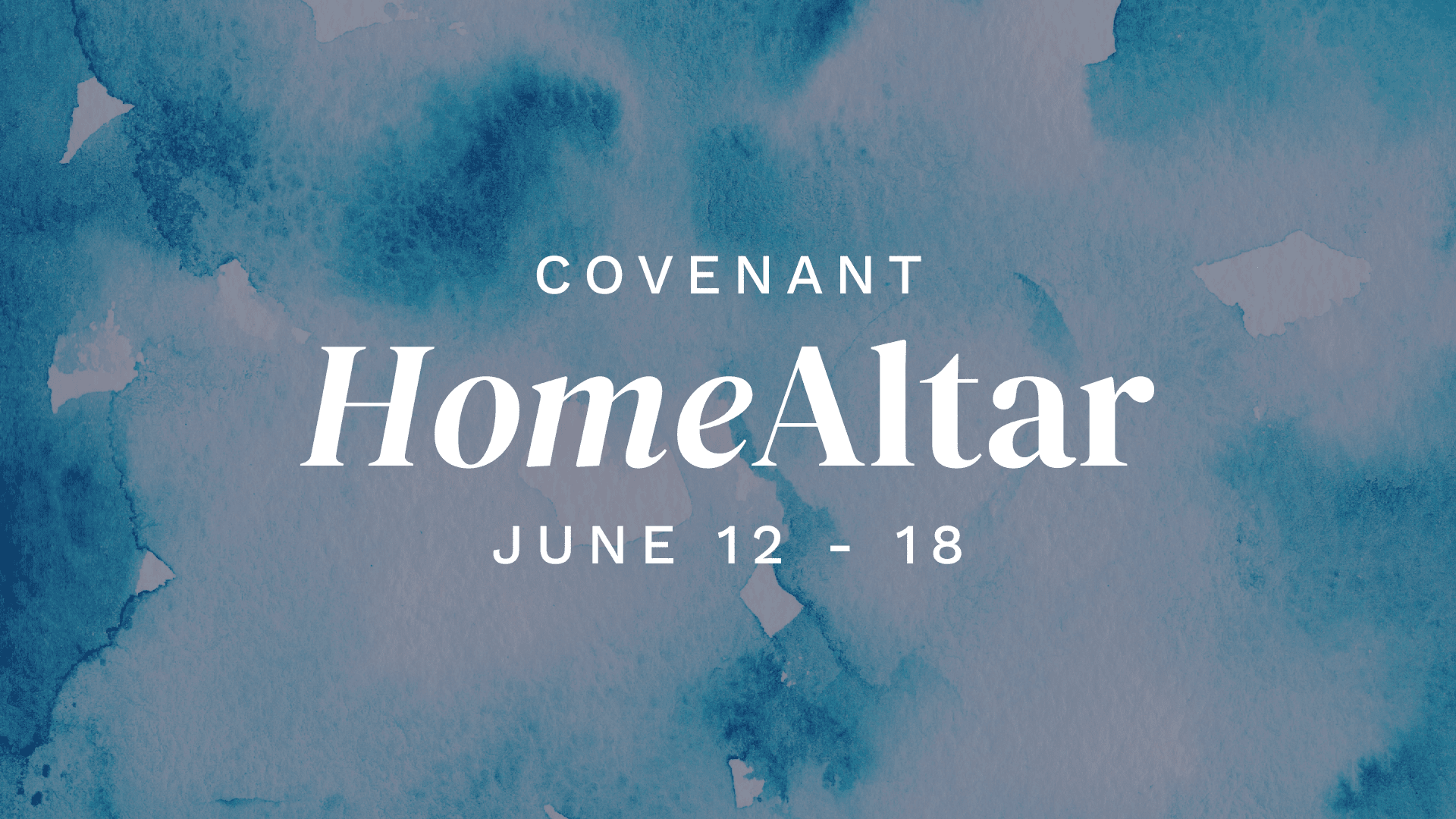 Home Altar: Week of March 20, 2022 - The Evangelical Covenant Church