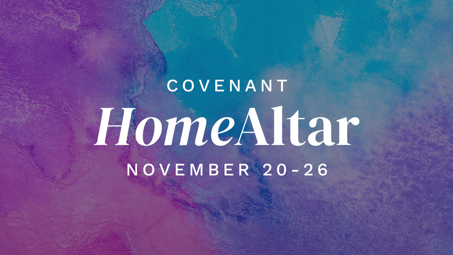 Week of November 20, 2022 - The Evangelical Covenant Church